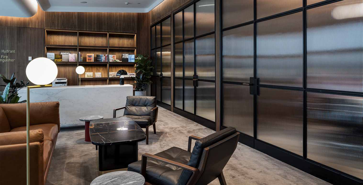 Qantas Chairmans Lounge - Tirar Contemporary Australian Designed Door ...
